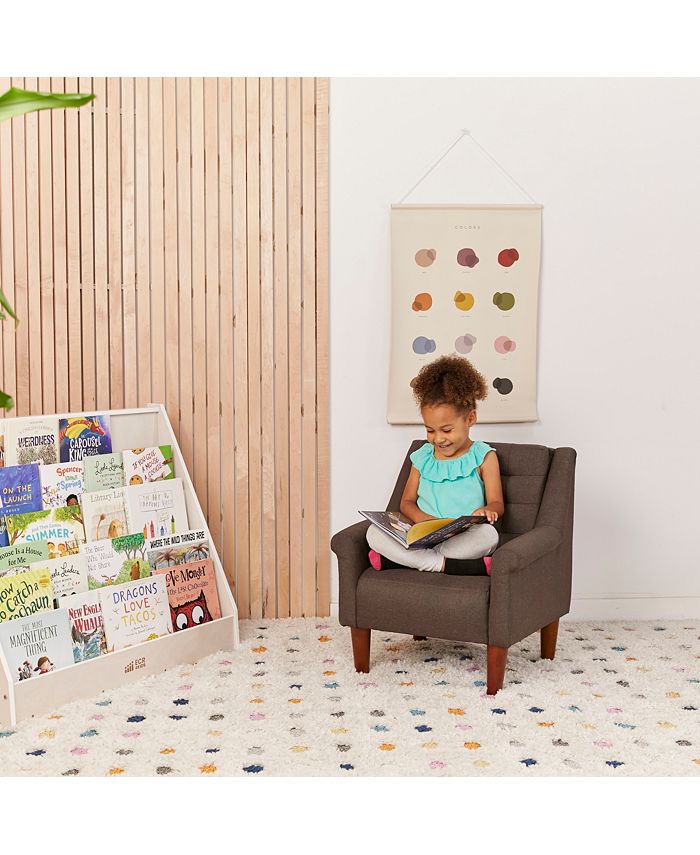 ECR4Kids Atticus Arm Chair, Raisin - Macy's