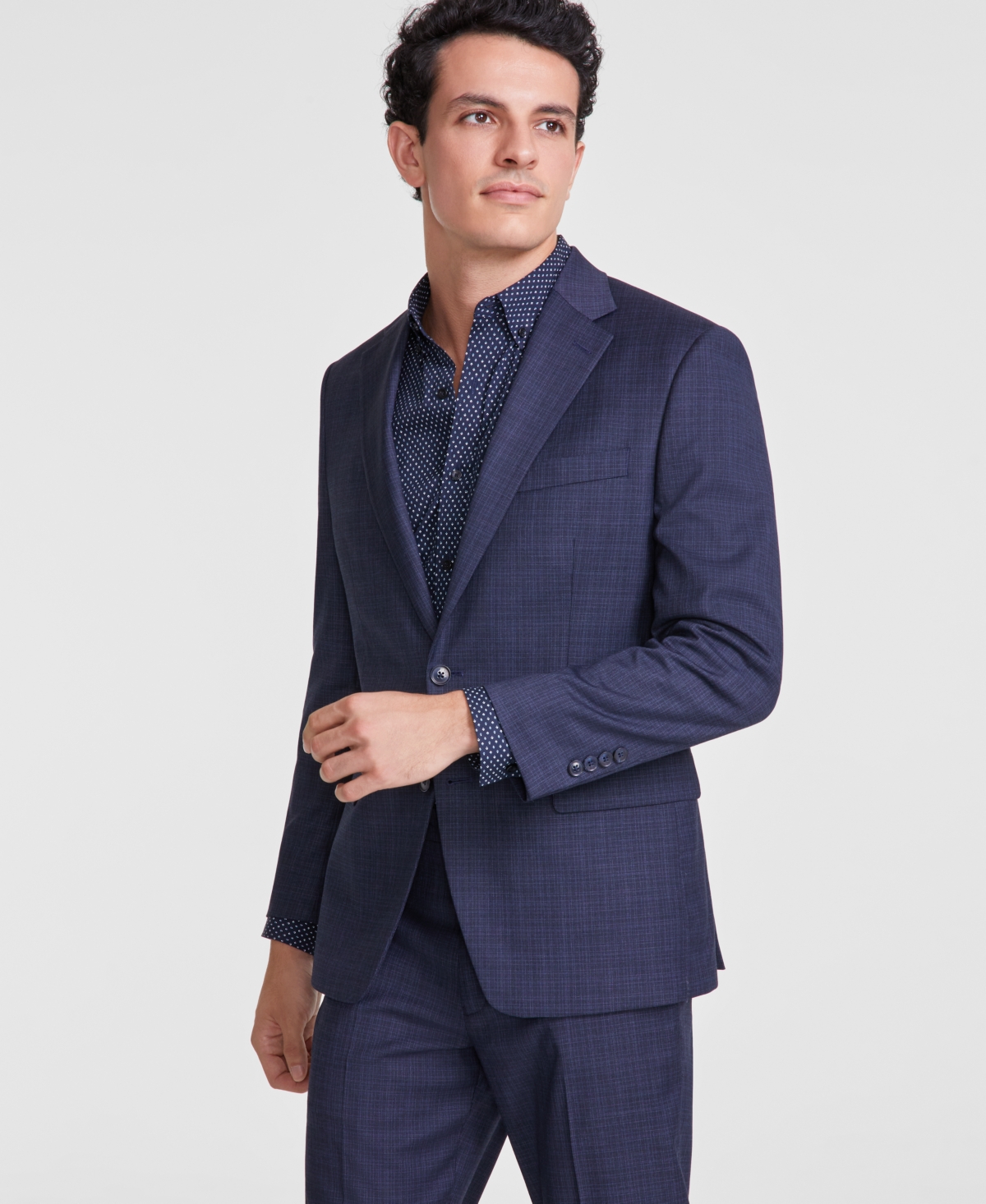 Click here for Tallia Mens Classic-Fit Suit Separate Jacket - Nav... prices