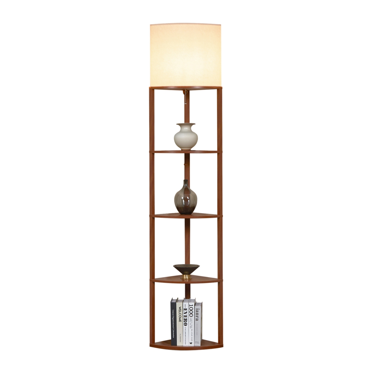 Click here for Atamin Alvis Edge - Corner Shelf Floor Lamp  Led B... prices