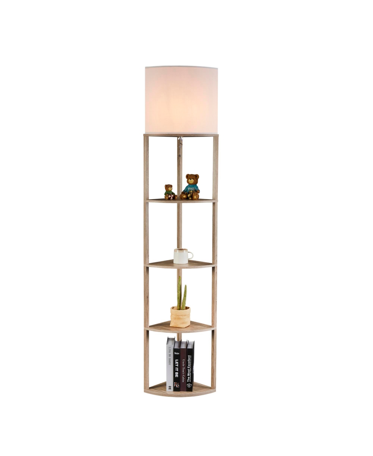 Click here for Atamin Alvis Edge - Corner Shelf Floor Lamp  Led B... prices