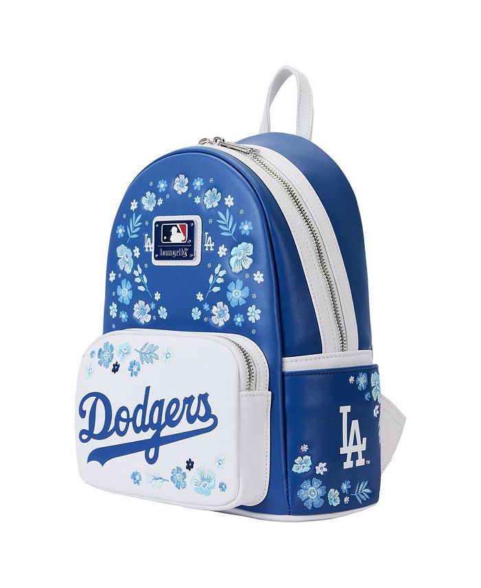 Loungefly Men's and Women's Los Angeles Dodgers Floral Mini Backpack ...