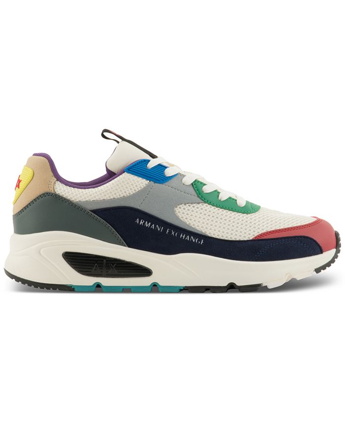 A|X Armani Exchange Men's Bron Color Block Sneaker - Macy's