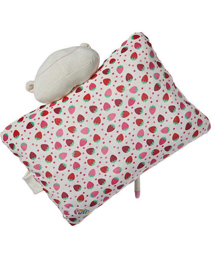 Pillow Pets Sweet Scented Strawberry Cow Puff - Macy's