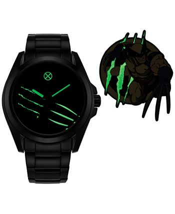 Citizen Eco-Drive Men's Marvel Wolverine Black-Tone Stainless Steel ...