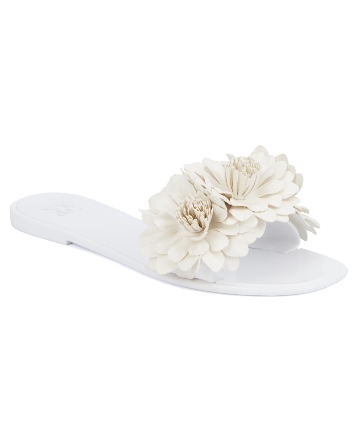 Click here for Womens Anella Flat Sandal - White prices