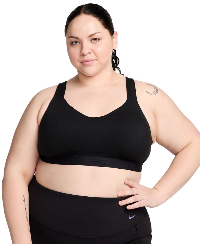Nike Plus Size Indy High Impact Padded Sports Bra - Macy's