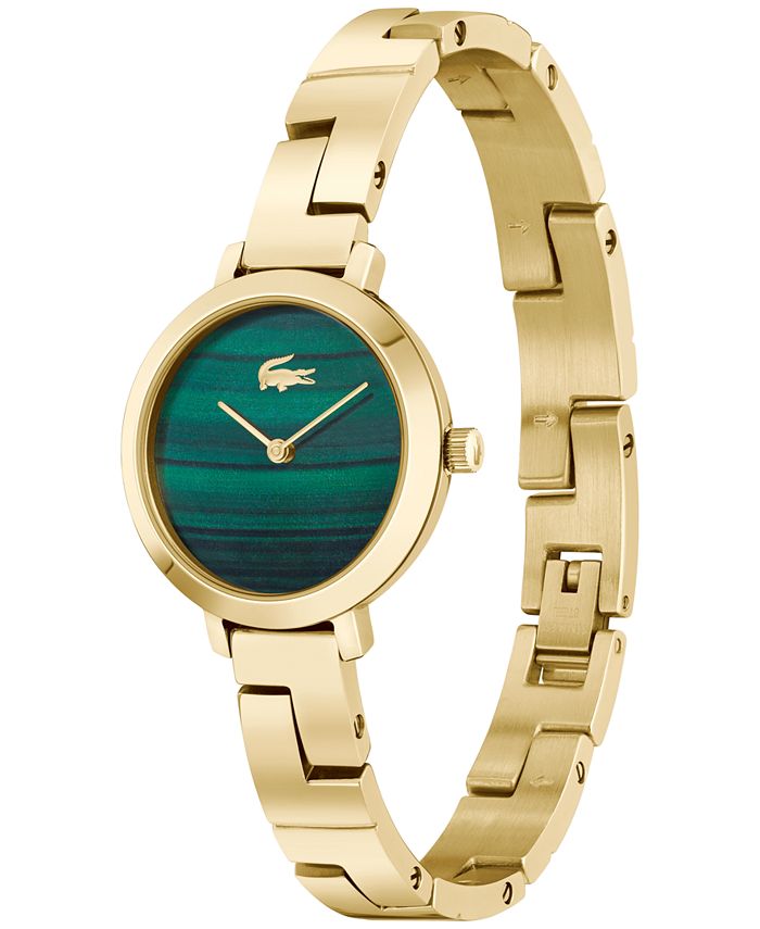 Lacoste Women's Tivoli Gold-Tone Stainless Steel Bracelet Watch 28mm ...