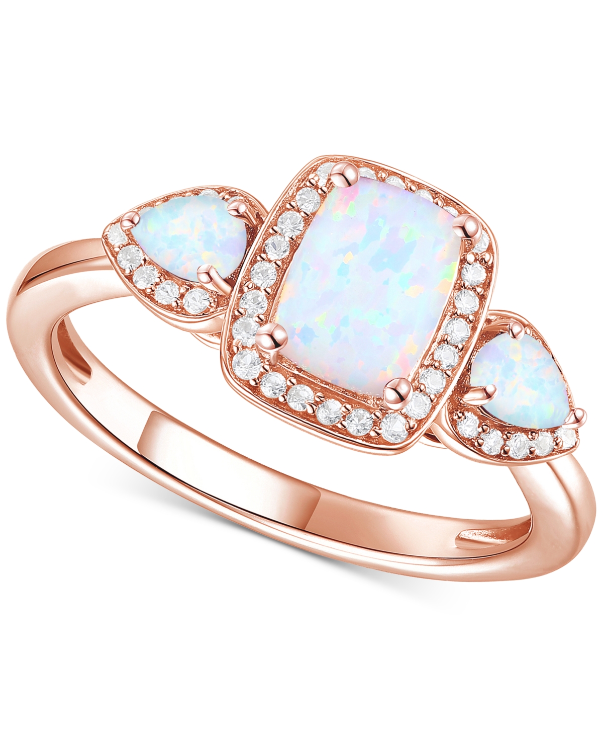 Click here for Amethyst (1-1/20 ct. t.w.) & Lab-Grown White Sapph... prices