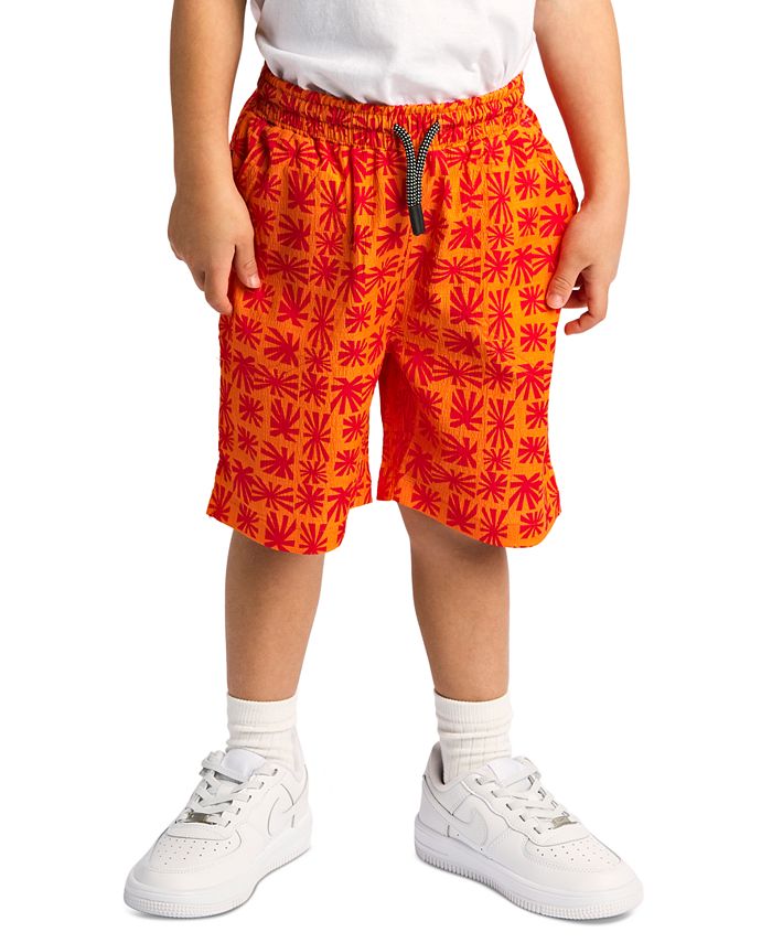 Sovereign Code Toddler & Little Boys Trail Printed Seersucker Shorts ...