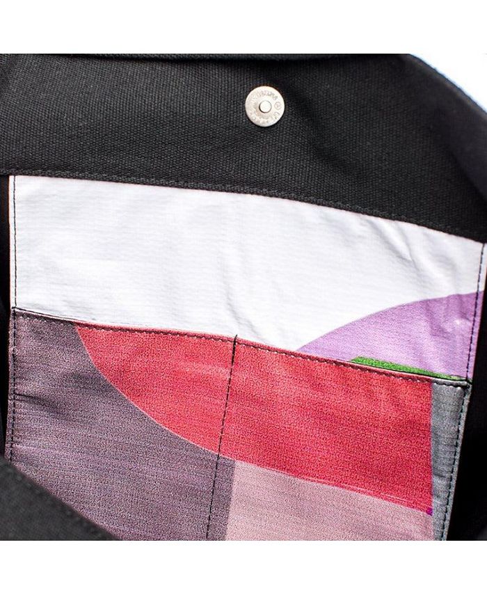 Hamilton Perkins Collection Earth Bag Hobo, Black (Recycled Plastic ...