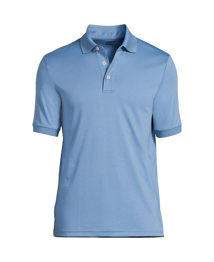 Lands End Big And Tall Short Sleeve Cotton Supima Polo Shirt Macys
