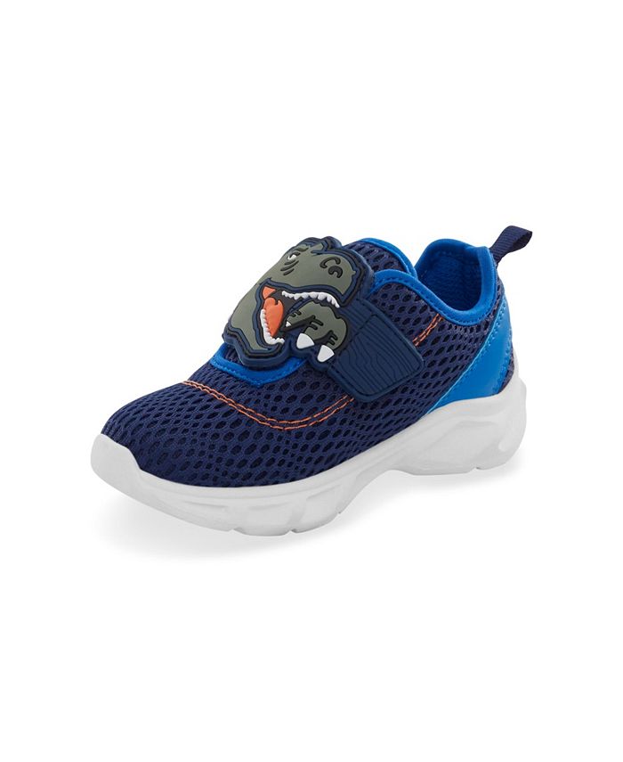 Carter's Little Boys Hook and Loop Hug Blue Shoe - Macy's