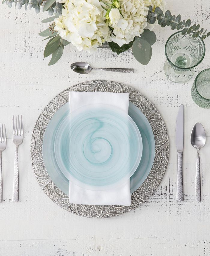 Fortessa La Jolla Glass Dinner Plates, Set of 4 - Macy's