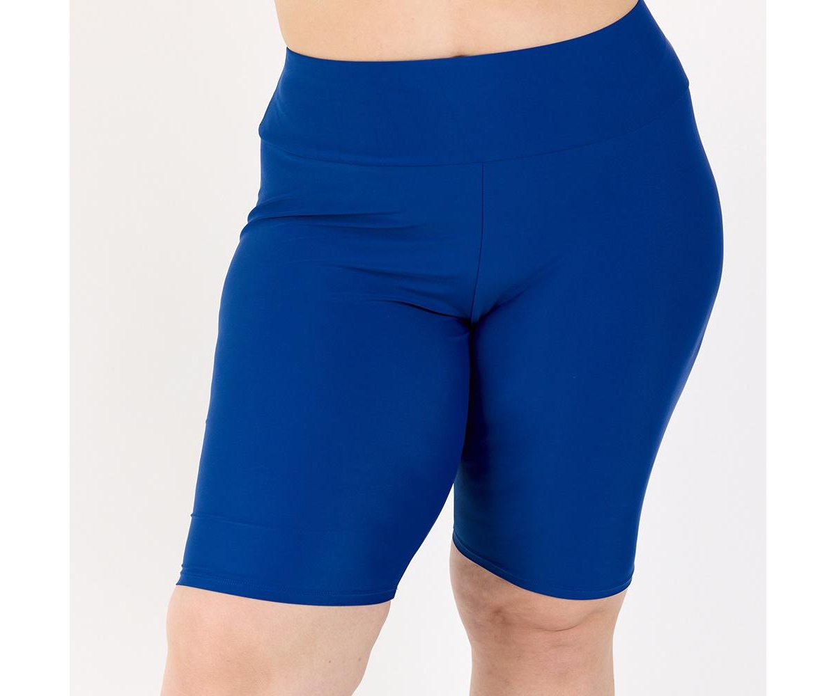 Click here for Calypsa Plus Size Long Bike Swim Shorts - Marine prices