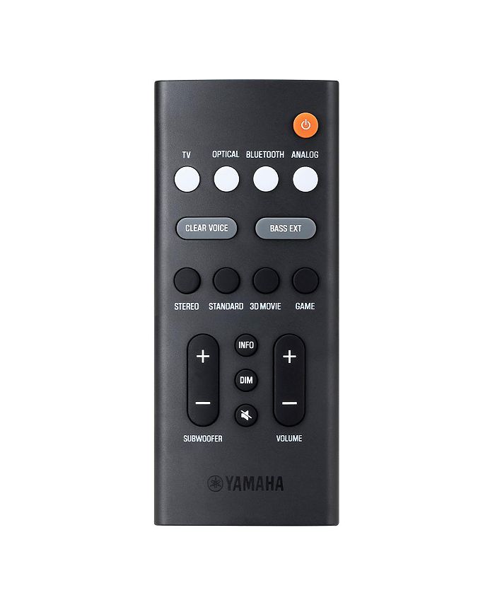 Yamaha SR-C30A 2.1 Channel Compact Sound Bar System with Wireless 50W ...