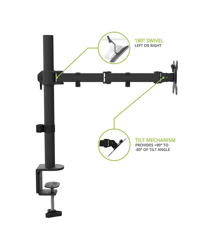 Kanto DML1000 Fully Adjustable Single Arm Desktop Monitor Mount - Macy's