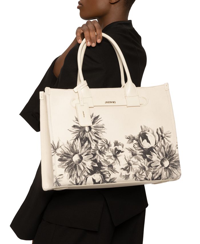 Jason Wu Olivia Printed Canvas Tote - Macy's