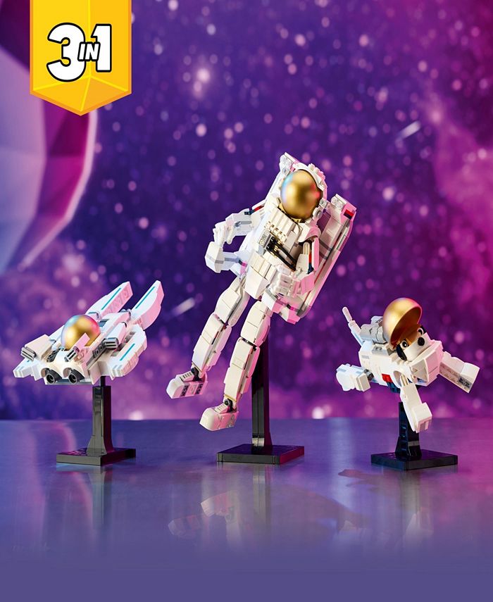 LEGO® LEGO Creator 3 in 1 Space Astronaut Toy Set, Science Toy 31152 ...