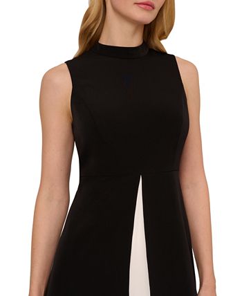 Adrianna Papell Women's Colorblocked Cropped Jumpsuit - Macy's