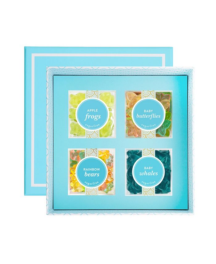 Sugarfina Summer Vacation Candy Bento box, 4 Piece - Macy's