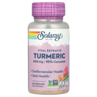 Solaray Vital Extracts Turmeric 600 mg - 60 VegCaps - Macy's