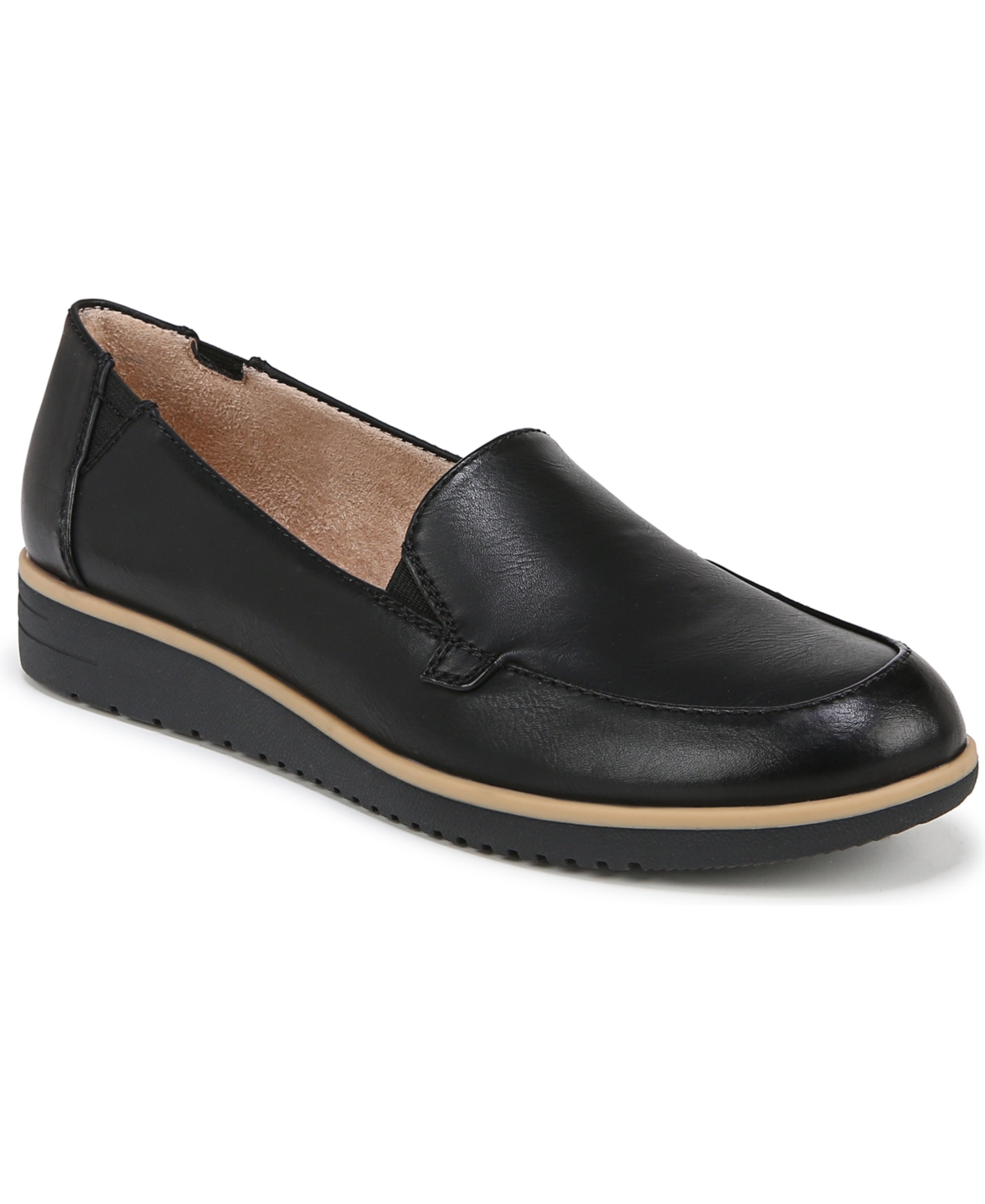 Click here for Soul Naturalizer Idea-Moc Loafers - Black Faux Lea... prices