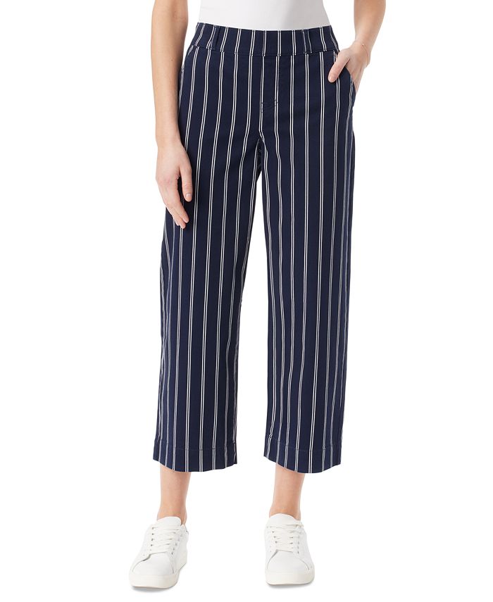 Gloria Vanderbilt Womens Shape Effect Wide Leg Cropped Pants Macys