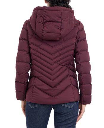 Michael Kors Women's Hooded Packable Down Puffer Coat, Created for Macy's - Macy's