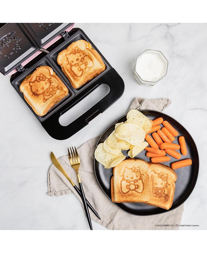 Uncanny Brands Hello Kitty Grilled Cheese Maker- Panini Press and ...