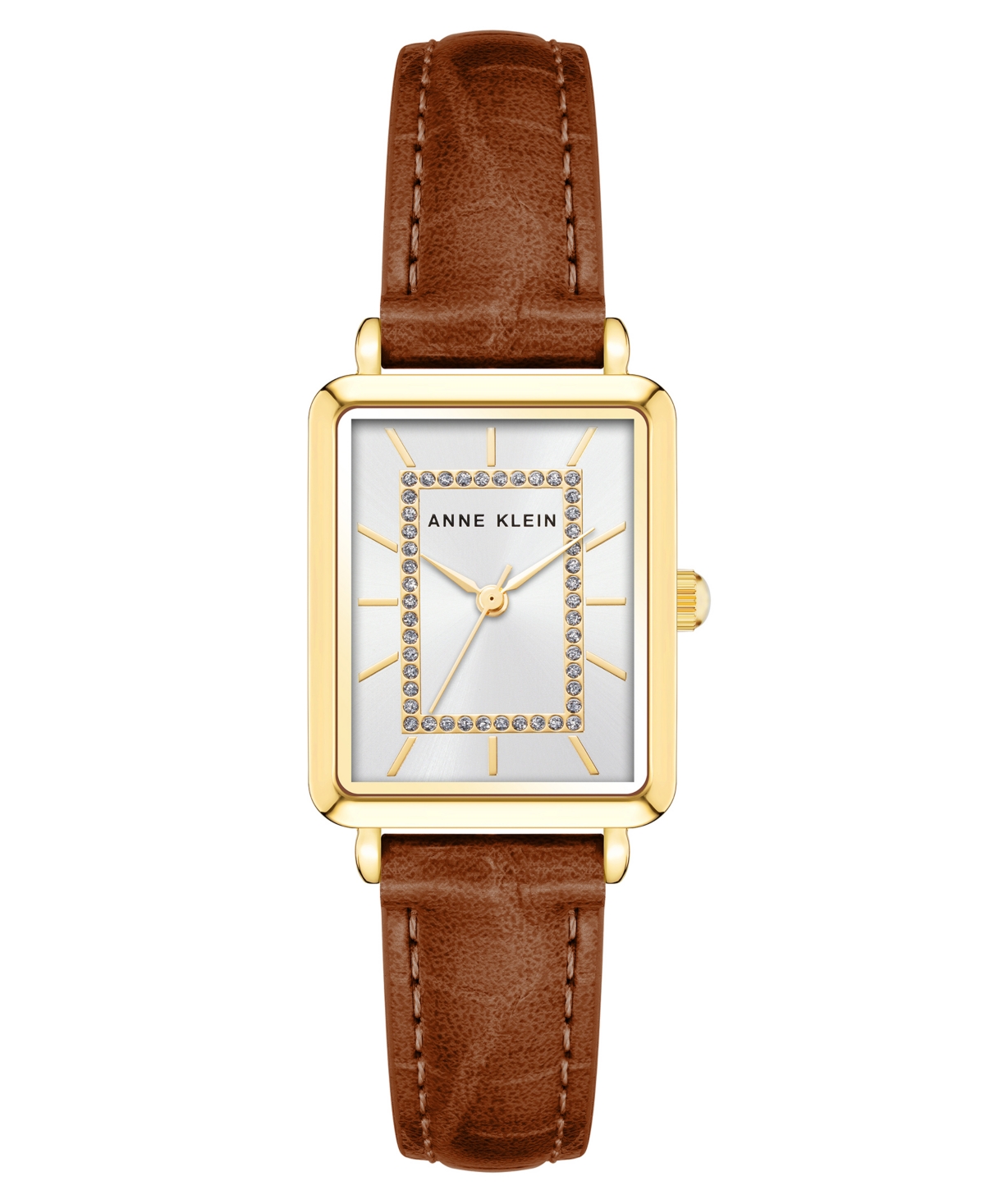 Click here for Anne Klein Womens Quartz Brown Leather Band Watch... prices