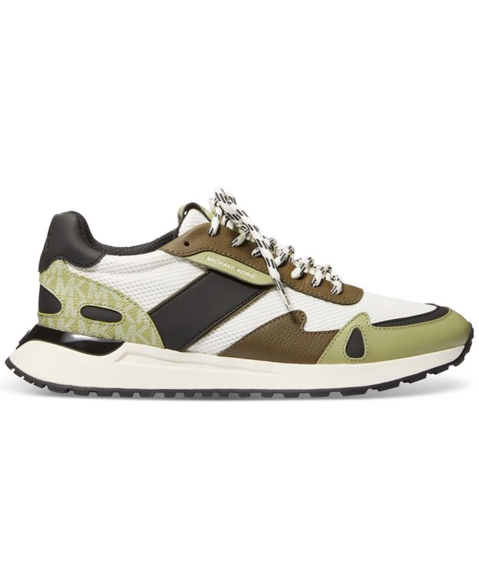 Michael Kors Men's Miles Trainer Logo Sneakers - Macy's
