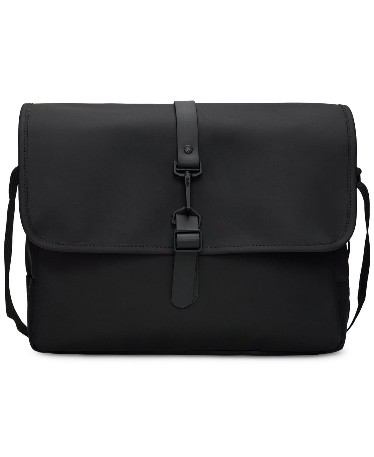Click here for Rains Mens Waterproof Messenger Bag - Black prices