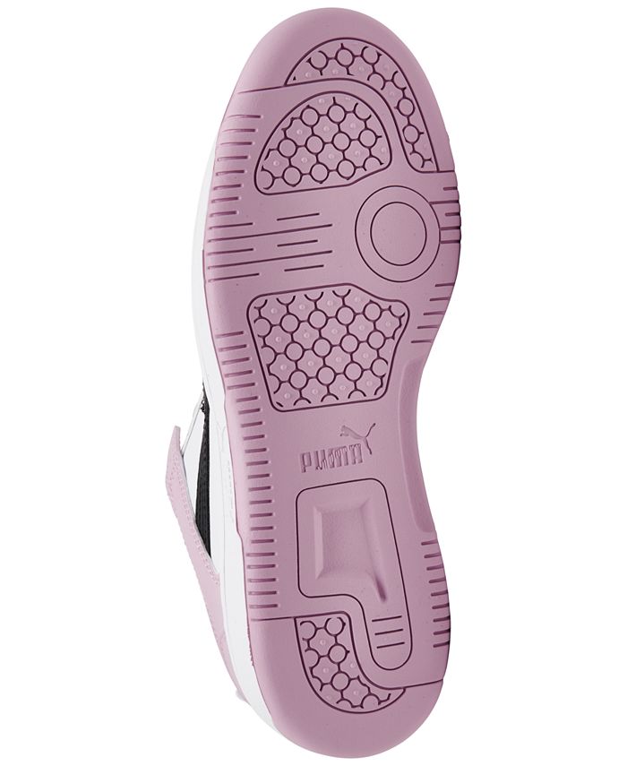 Puma Big Girls' Rebound LayUp Low Casual Sneakers from Finish Line - Macy's