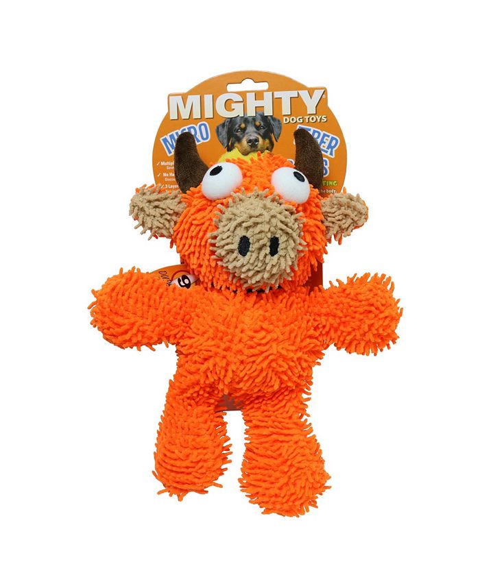 Mighty Microfiber Ball Med Bull Orange, Dog Toy - Macy's
