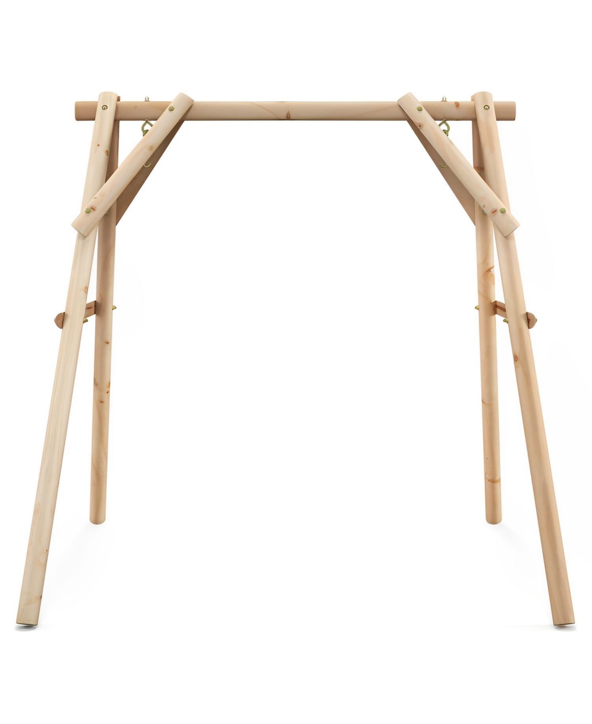 Click here for Sugift Heavy Duty Wooden Swing Frame with Reinforc... prices