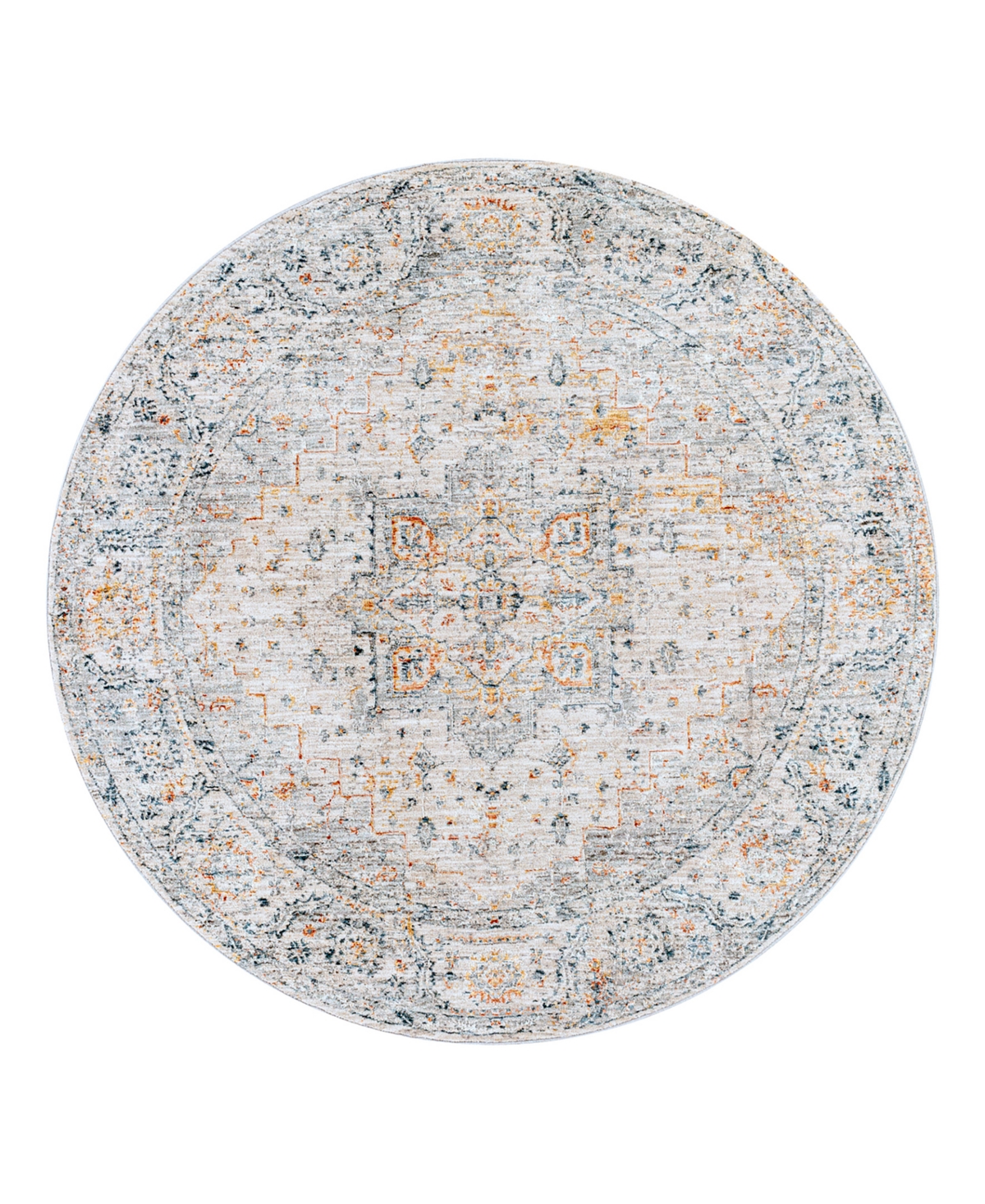 Click here for Livabliss Laila Laa-2312 710x710 Round Area Rug -... prices