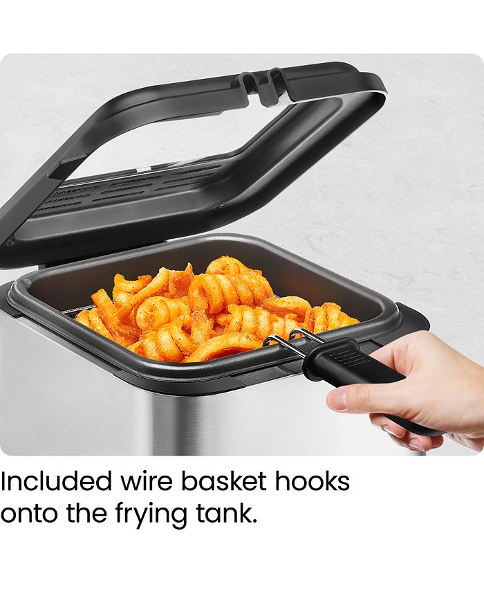 Chefman Fry Guy 1.5 Liter Deep Fryer w/ Temperature Control - Macy's