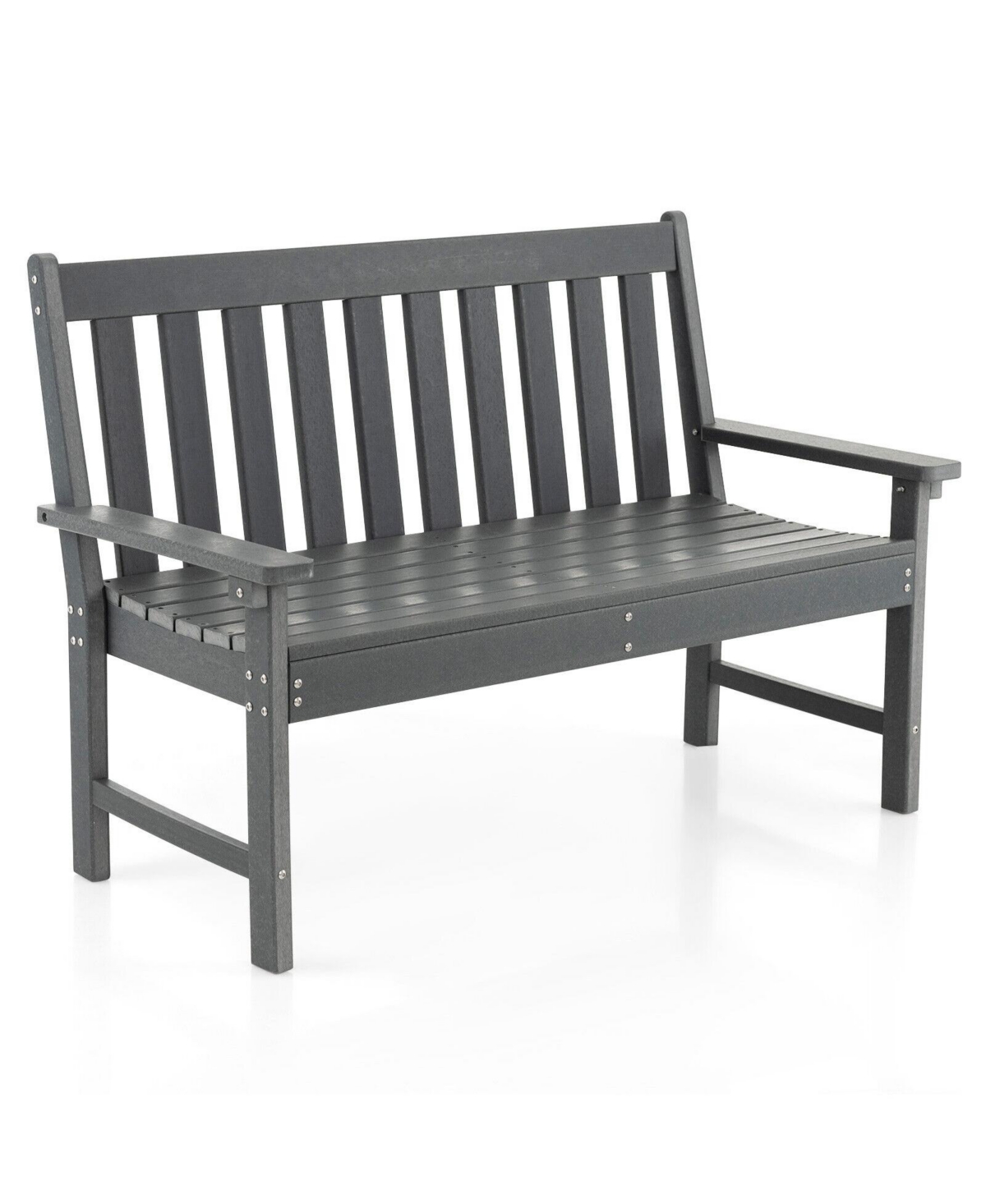 Click here for Sugift 52 Inch All-Weather Hdpe Outdoor Bench with... prices