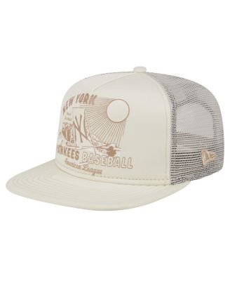 New Era Men's Khaki New York Yankees Almost Friday A-Frame 9fifty ...