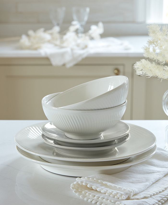 Denby Porcelain Arc Collection Cereal Bowls, Set of 4 - Macy's