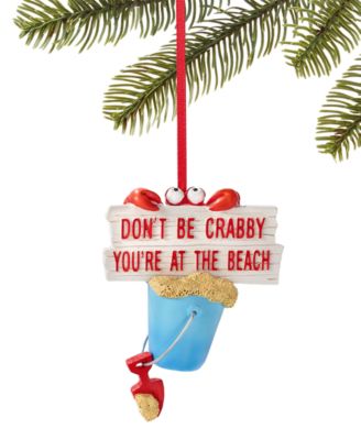 Holiday Lane Florida Don't Be Crabby Ornament, Exclusively at Macy's ...