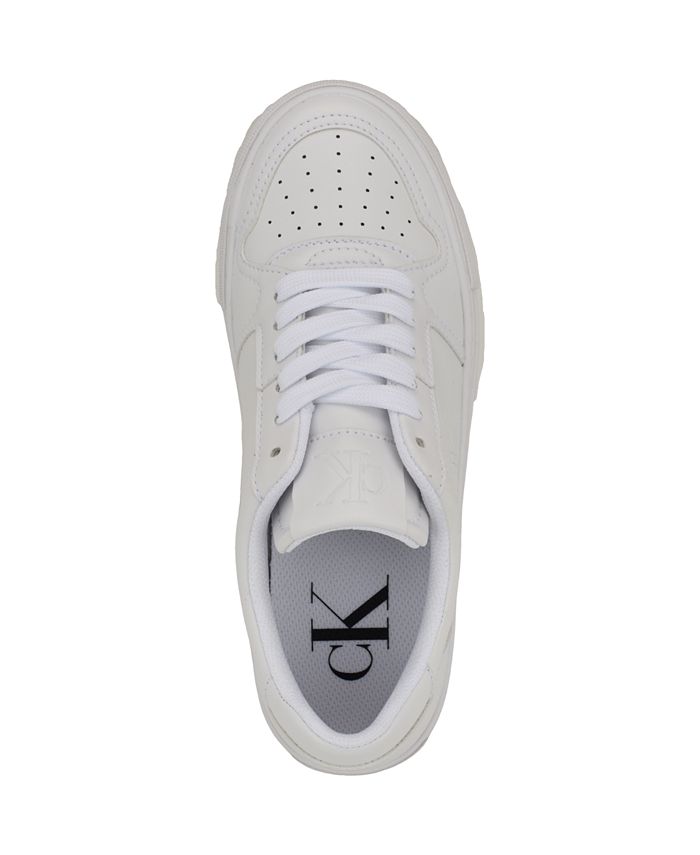 Calvin Klein Women's Corha Casual Round Toe Lace-up Sneakers - Macy's