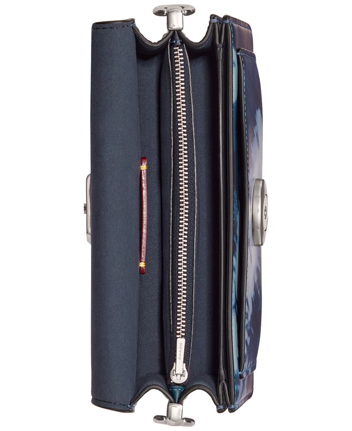 COACH Tabby Mini Tie-Dye Print Leather Shoulder Bag 20 - Macy's