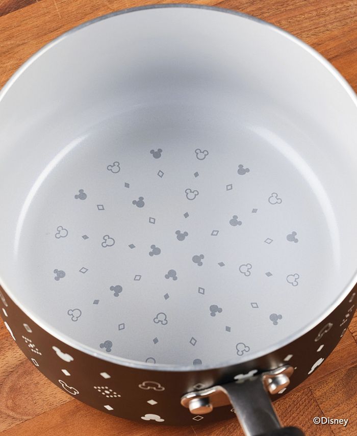 Farberware Disney Monochrome 2 Quart Ceramic Nonstick Saucepan with Lid ...