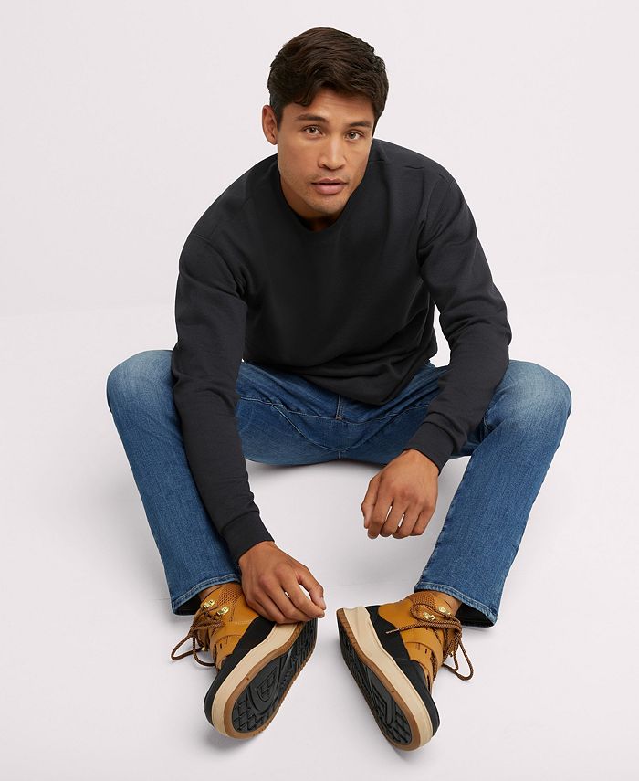 Hanes EcoSmart Men's Fleece Sweatshirt, 2-Pack - Macy's