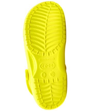 Crocs Men's Classic Neon Clogs from Finish Line - Macy's
