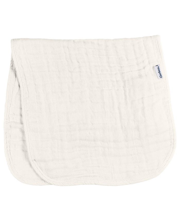 Gerber Baby Neutral Stars Muslin Burpcloths - 5-Pack - Macy's