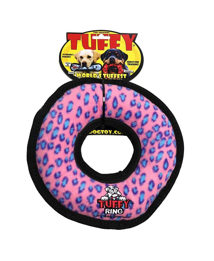 Tuffy Ultimate Ring Pink Leopard, Dog Toy - Macy's