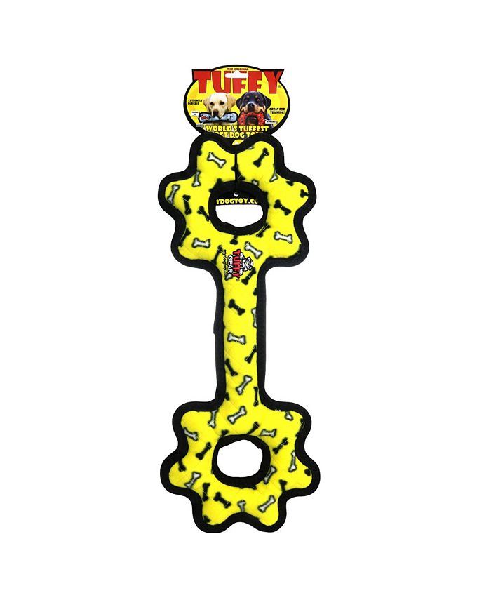 Tuffy Ultimate Tug-O-Gear Yellow Bone, Dog Toy - Macy's