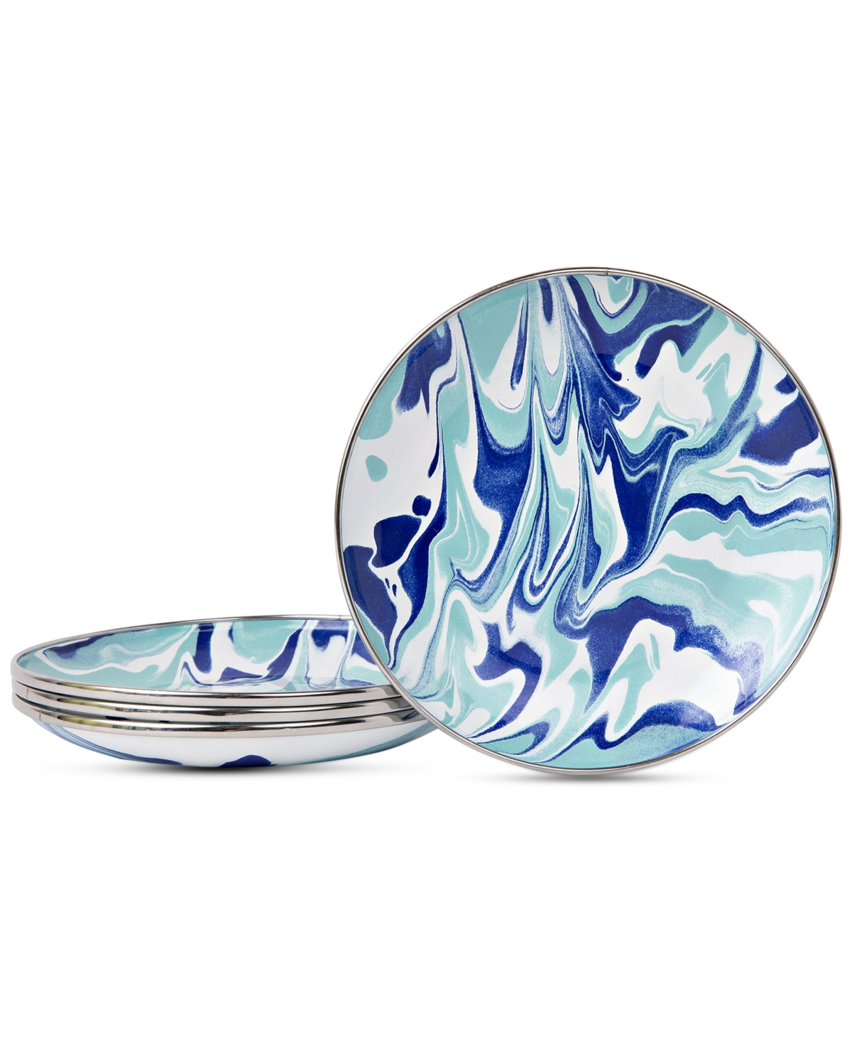 Click here for Golden Rabbit Lagoon Appetizer Plates  Set of 4 -... prices